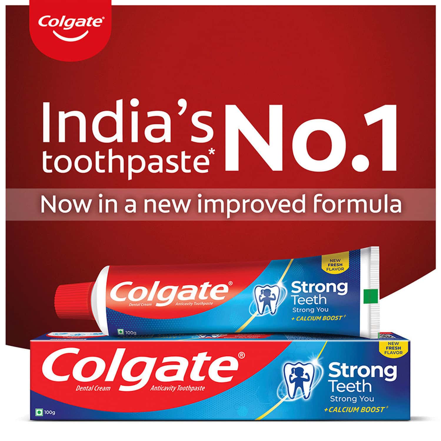 Buy COLGATE STRONG TEETH TOOTHPASTE : INDIA'S NO.1 TOOTHPASTE 2X ...