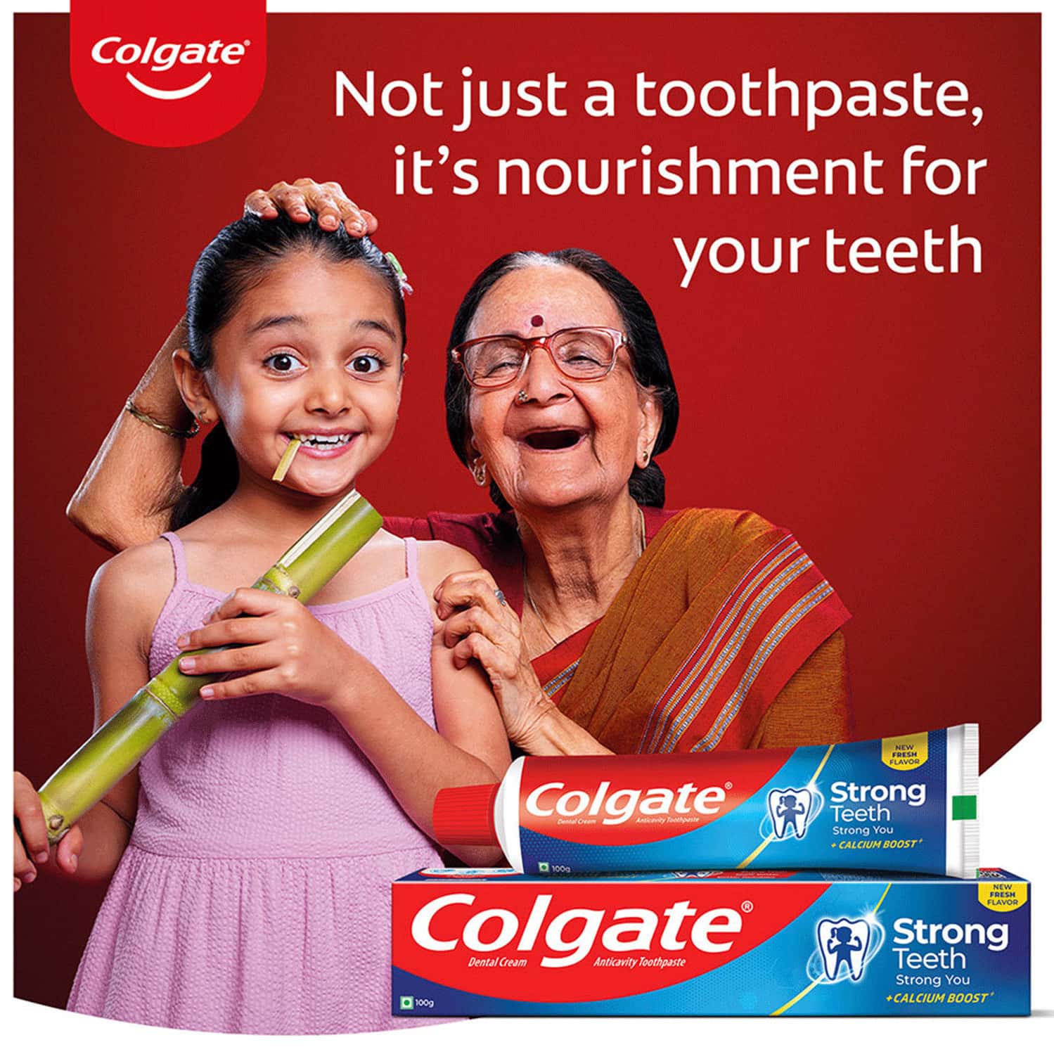 Buy COLGATE STRONG TEETH TOOTHPASTE : INDIA'S NO.1 TOOTHPASTE 2X ...