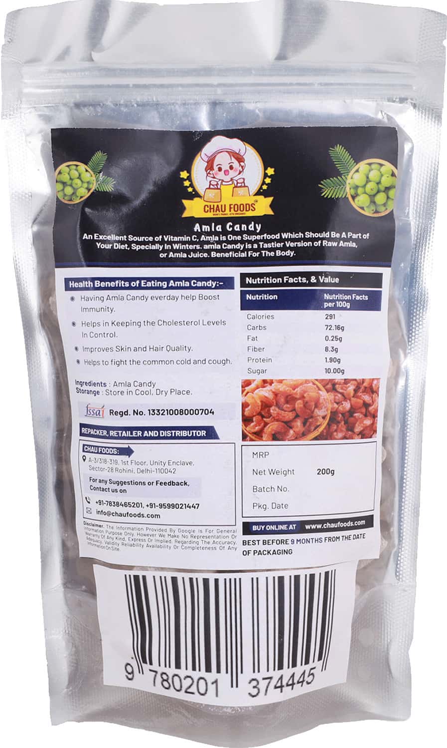 Buy CHAU FOODS AMLA CANDY Online & Get Upto 60% OFF at PharmEasy