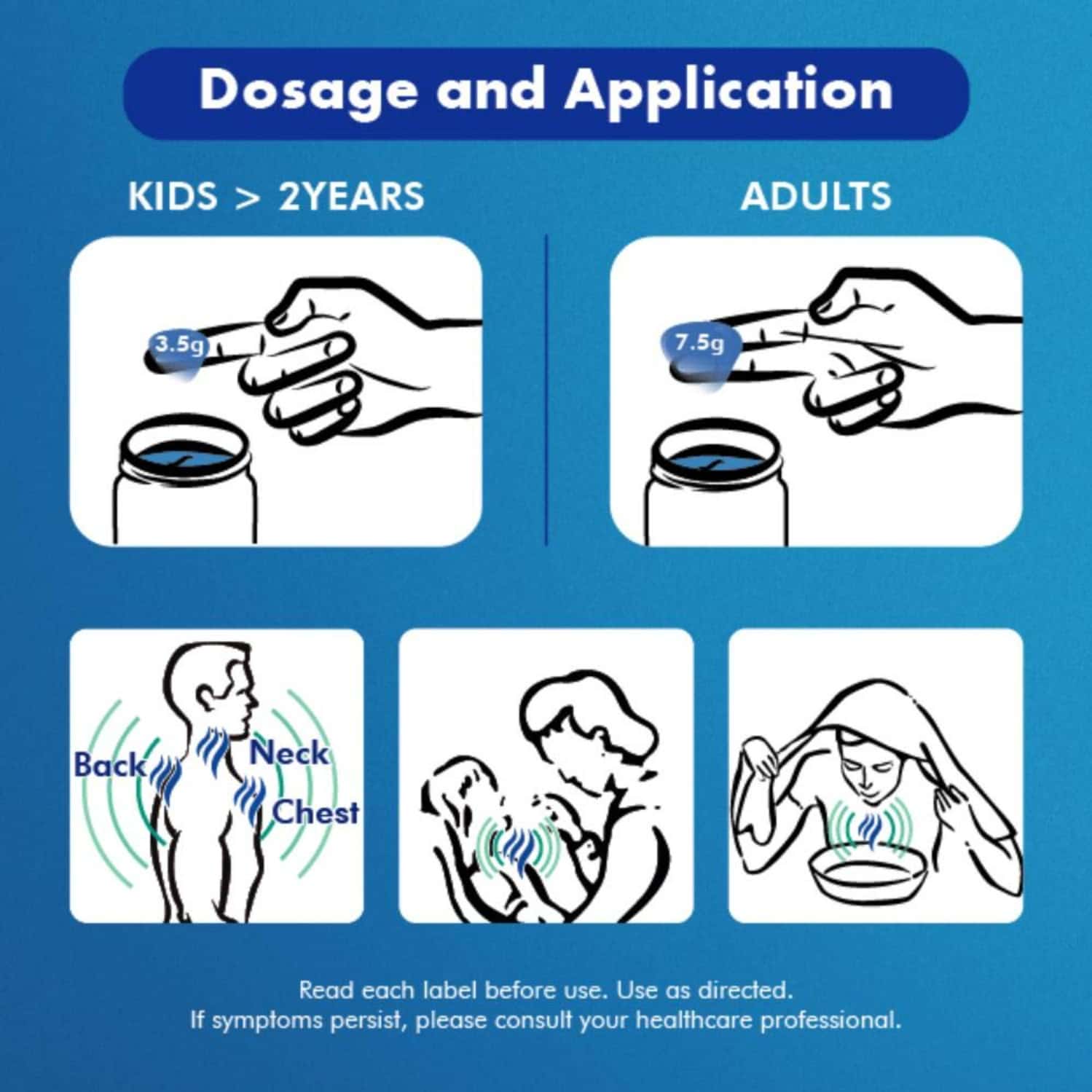 Buy VICKS VAPORUB RELIEVES FROM 6 COUGH & COLD SYMPTOMS - 105ML Online ...