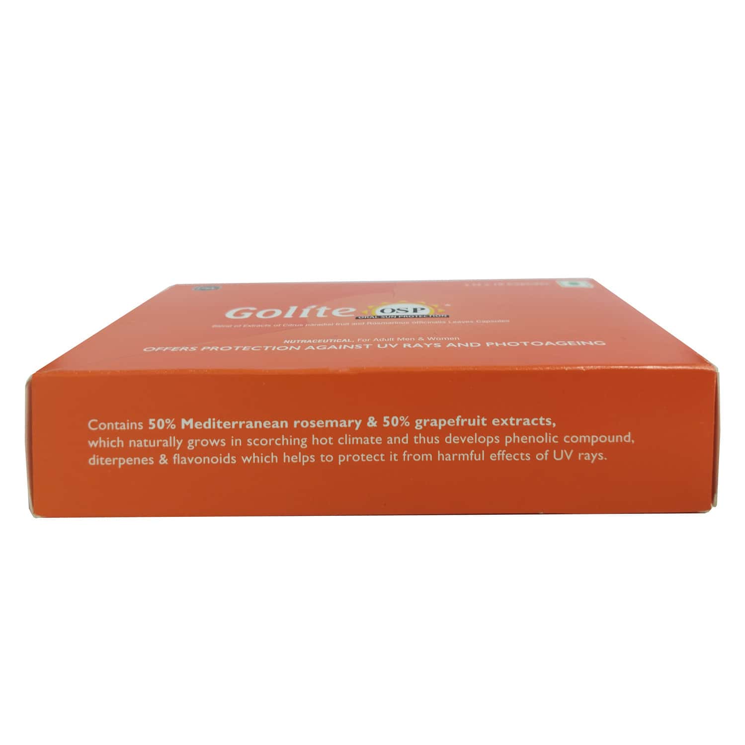 Buy GOLITE OSP ORAL SUN PROTECTION CAPSULES - STRIP OF 10 CAPSULES X 3N ...