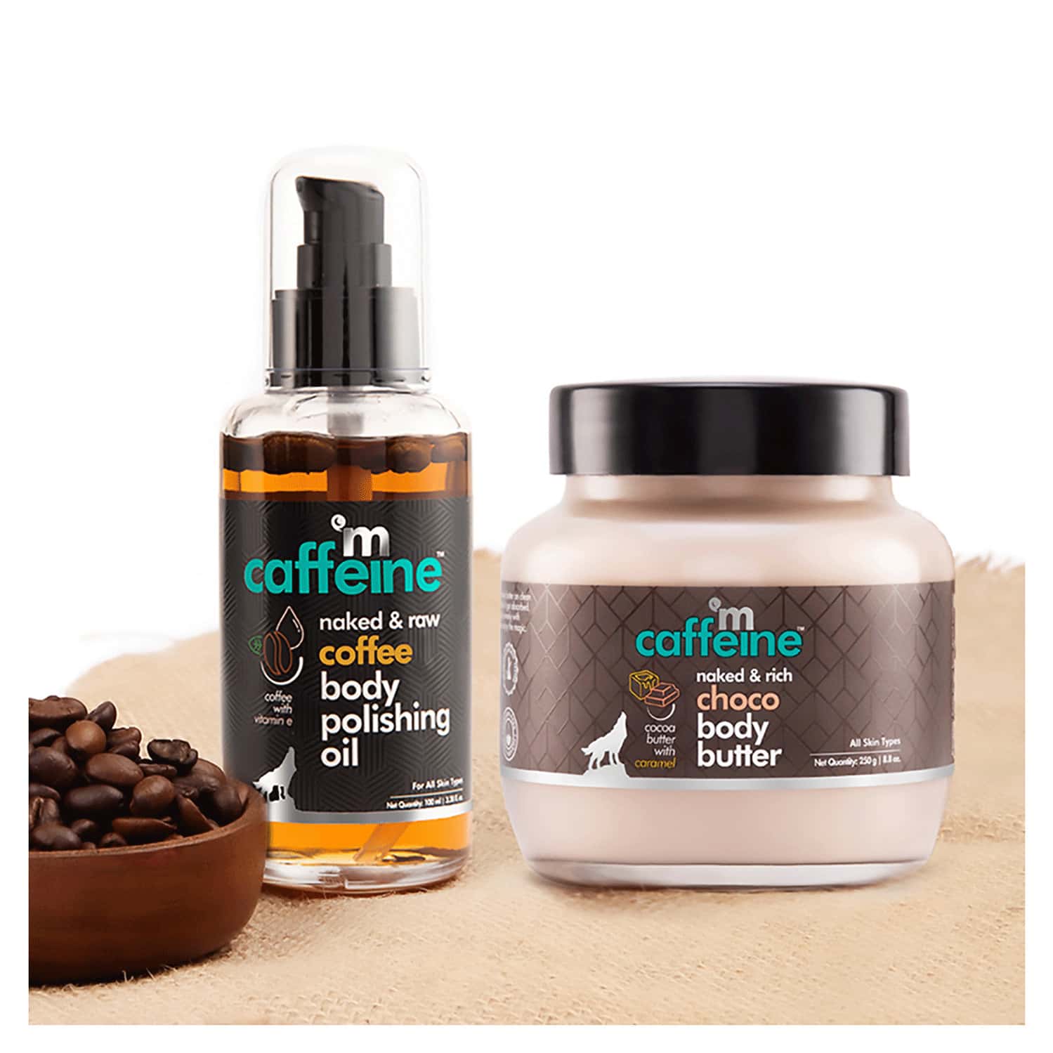 Buy MCAFFEINE COFFEE-CHOCO INTENSE MOISTURIZATION SET - PRE & POST ...
