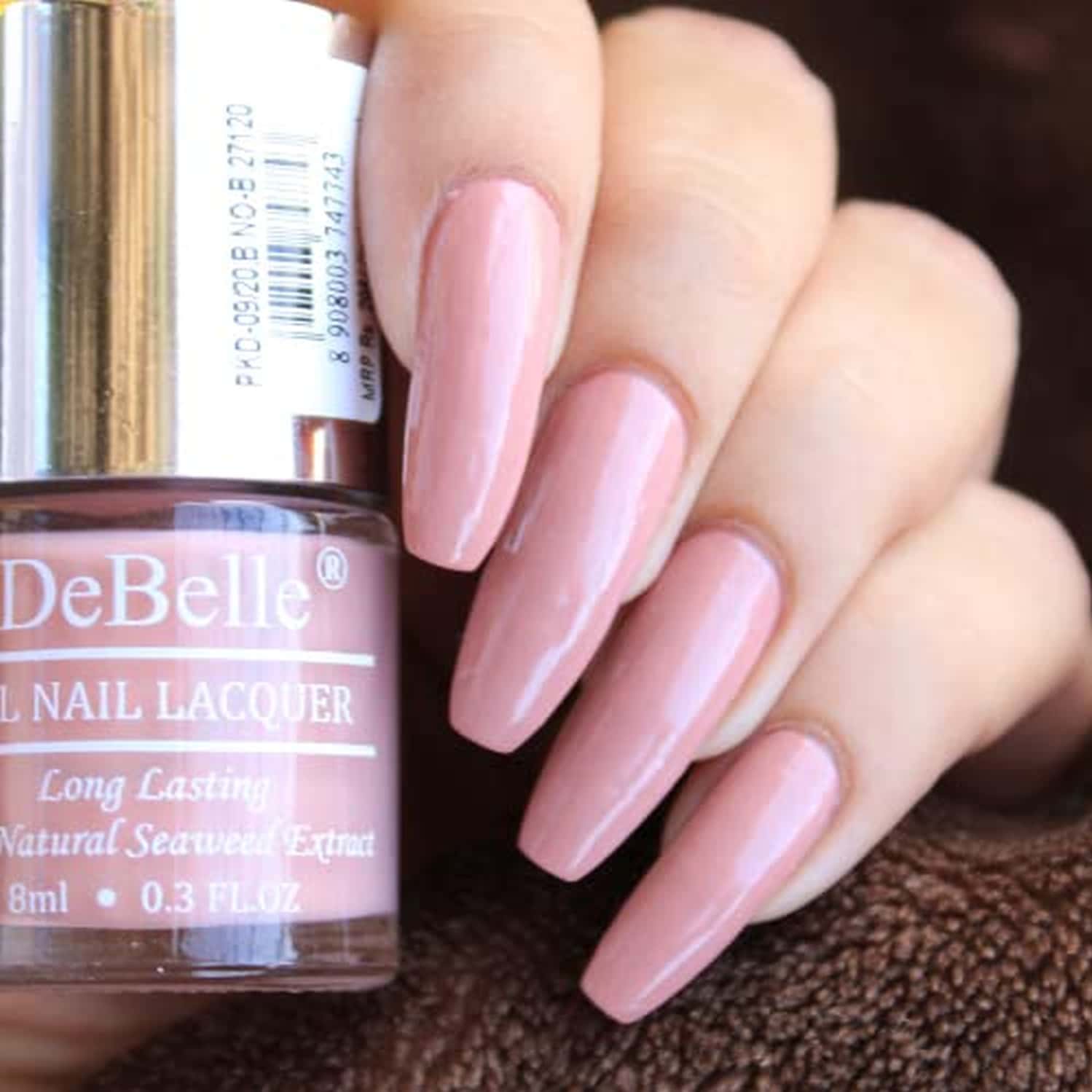 Buy DEBELLE GEL NAIL LACQUER ROSE AURELIA PINK MAUVE NAIL POLISH Online ...