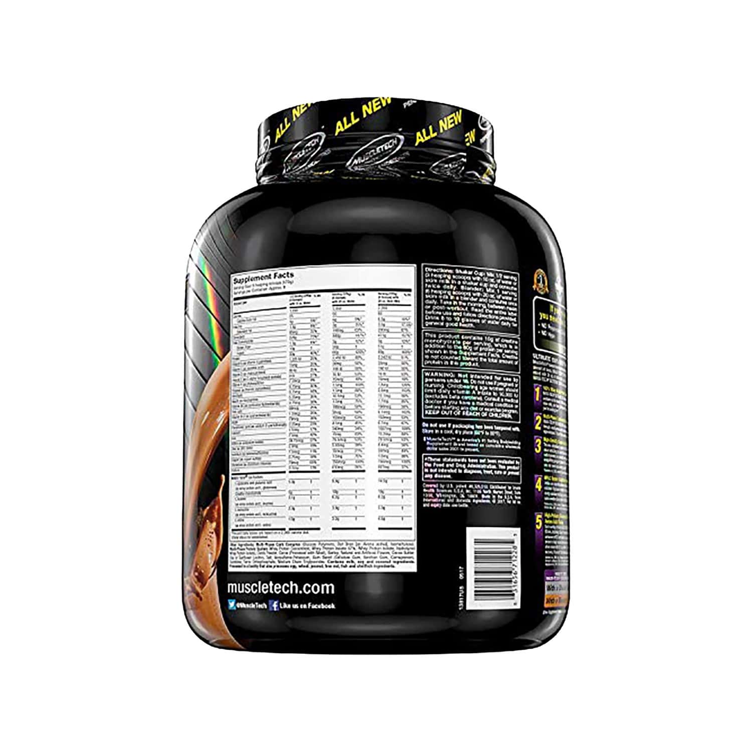 Buy Muscletech Chocolate Mass Gainer Protein Powder - 3000 Gm Online ...