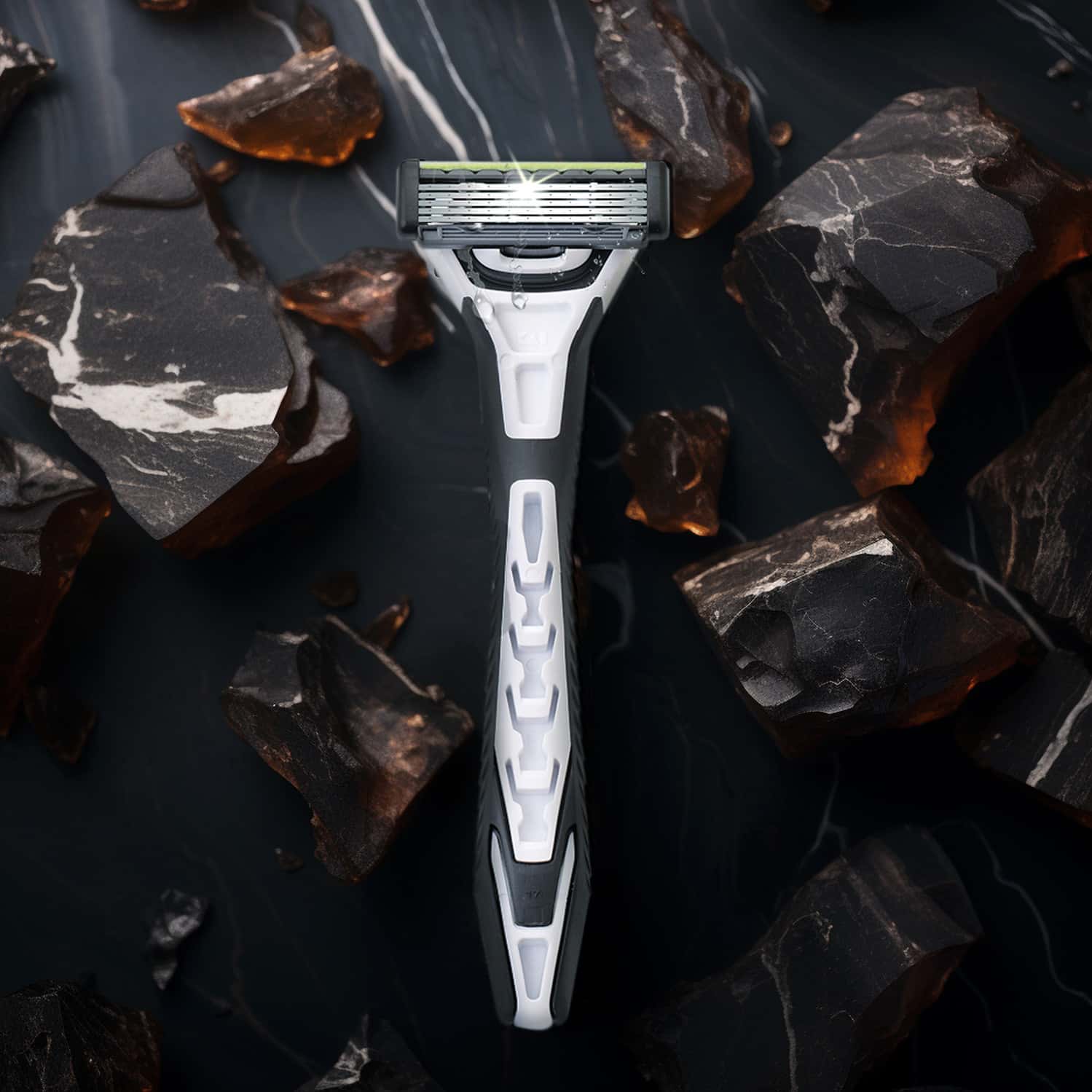 Buy VI-JOHN COMBO PACK OF MASTER STROKE 5 BLADE RAZOR & CLASSIC SHAVING ...