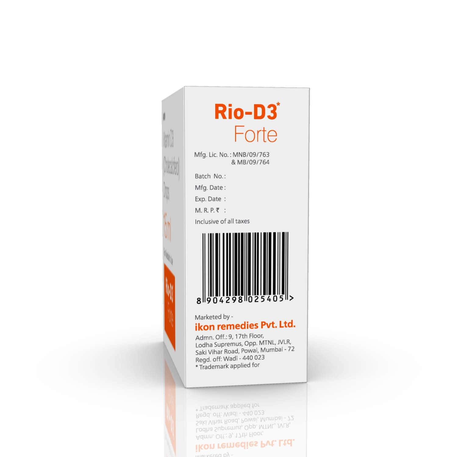 Buy RIO-D3 FORTE ORAL DROPS Online & Get Upto 60% OFF at PharmEasy