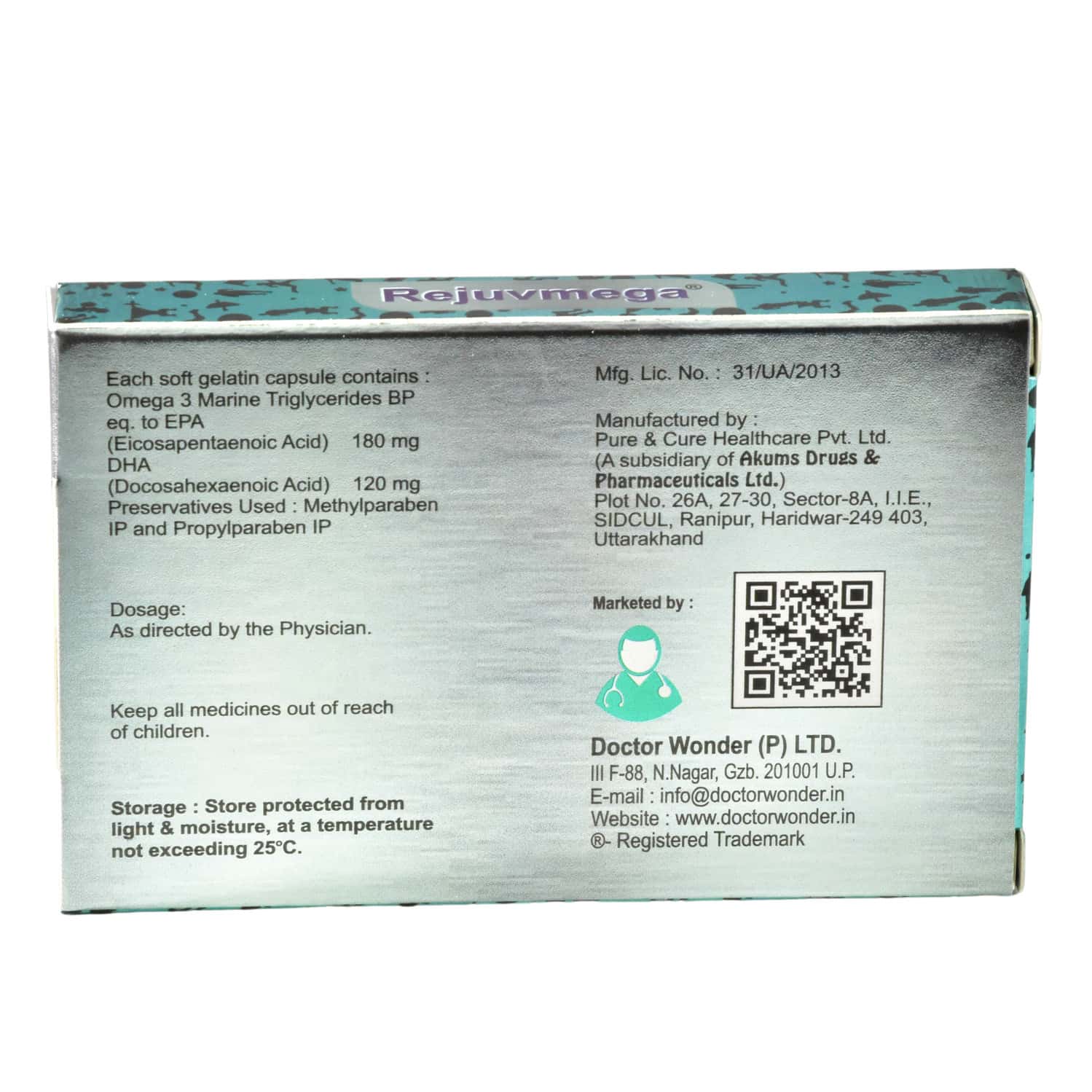 Buy REJUVMEGA CAPSULE Online & Get Upto 60% OFF at PharmEasy