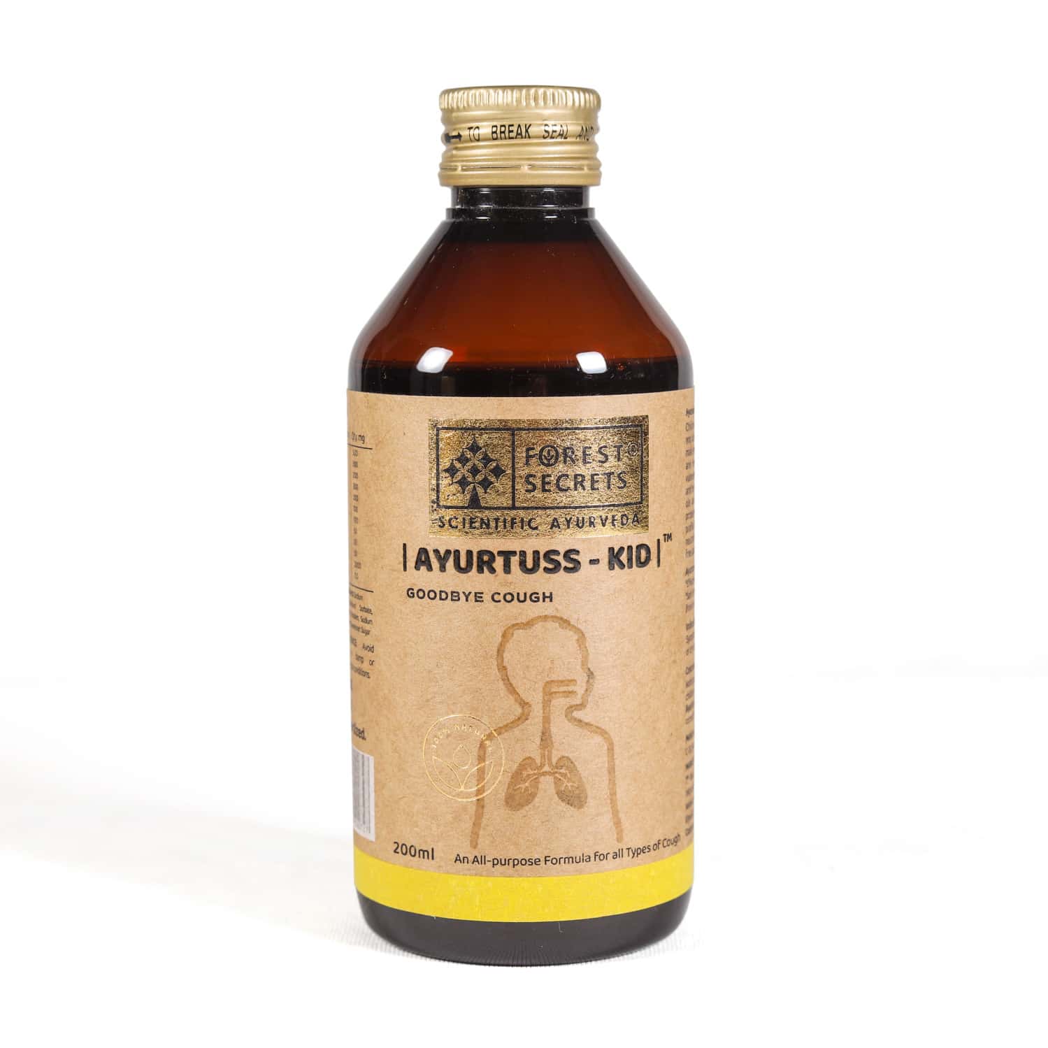 Buy FOREST SECRETS AYURTUSS KIDS COUGH SYRUP | EFFECTIVE FOR ALL TYPES ...
