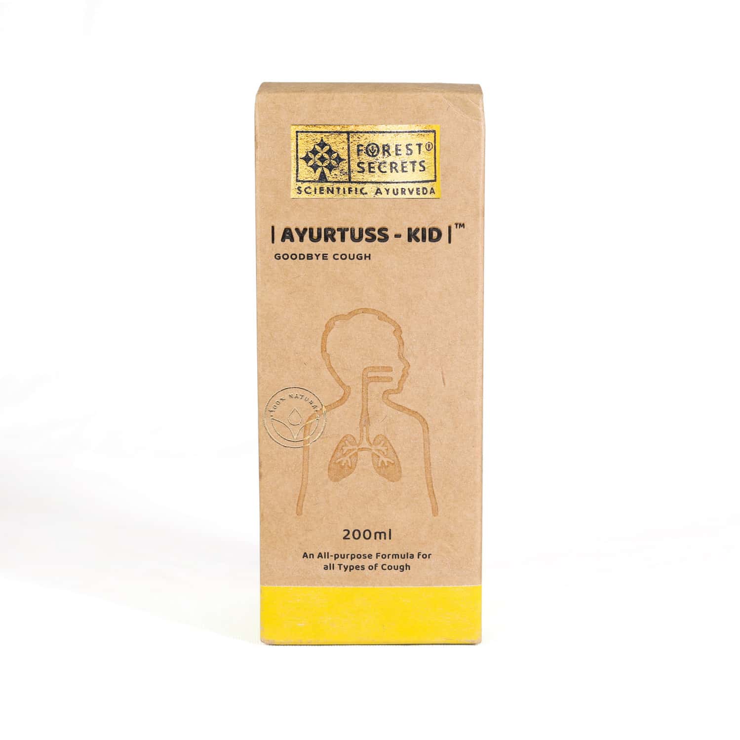 Buy FOREST SECRETS AYURTUSS KIDS COUGH SYRUP | EFFECTIVE FOR ALL TYPES ...
