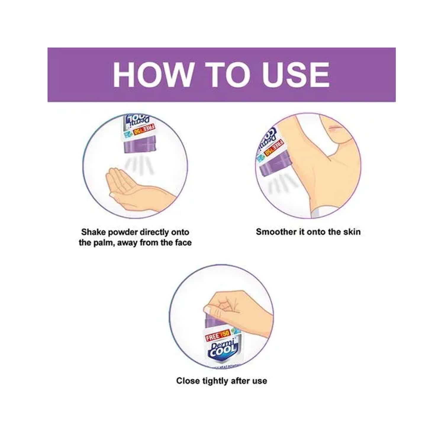 Buy DERMICOOL PRICKLY HEAT LAVENDER POWDER 150 GM WITH DETTOL COOL SOAP ...