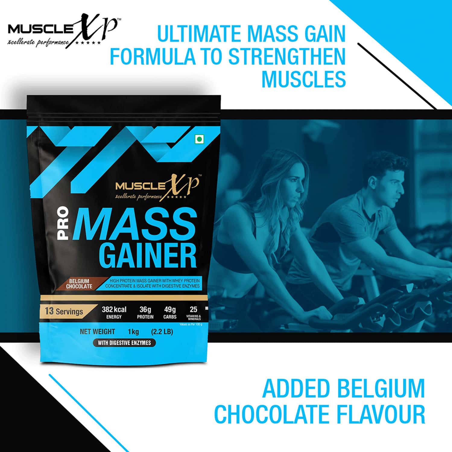 Buy MUSCLEXP PRO MASS GAINER FOR MUSCE MASS GAIN WITH WHEY PROTEIN WHEY ...