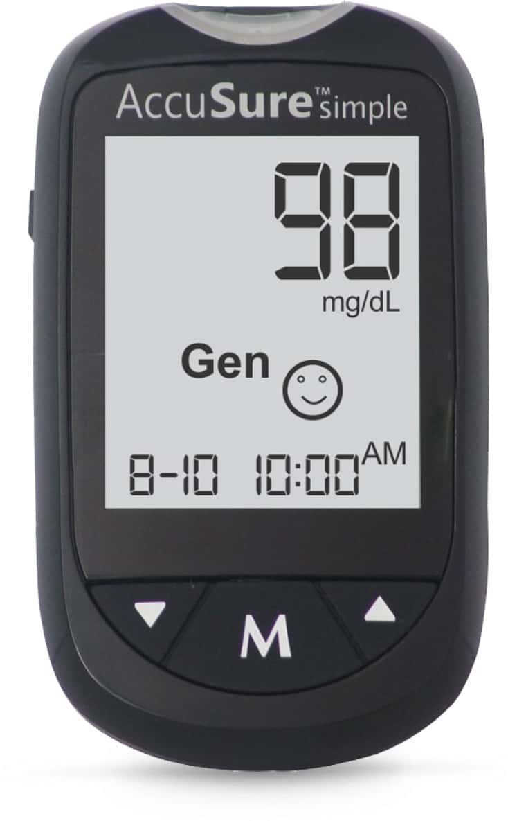 Buy ACCUSURE SIMPLE BLOOD GLUCOSE METER Online & Get Upto 60% OFF at ...
