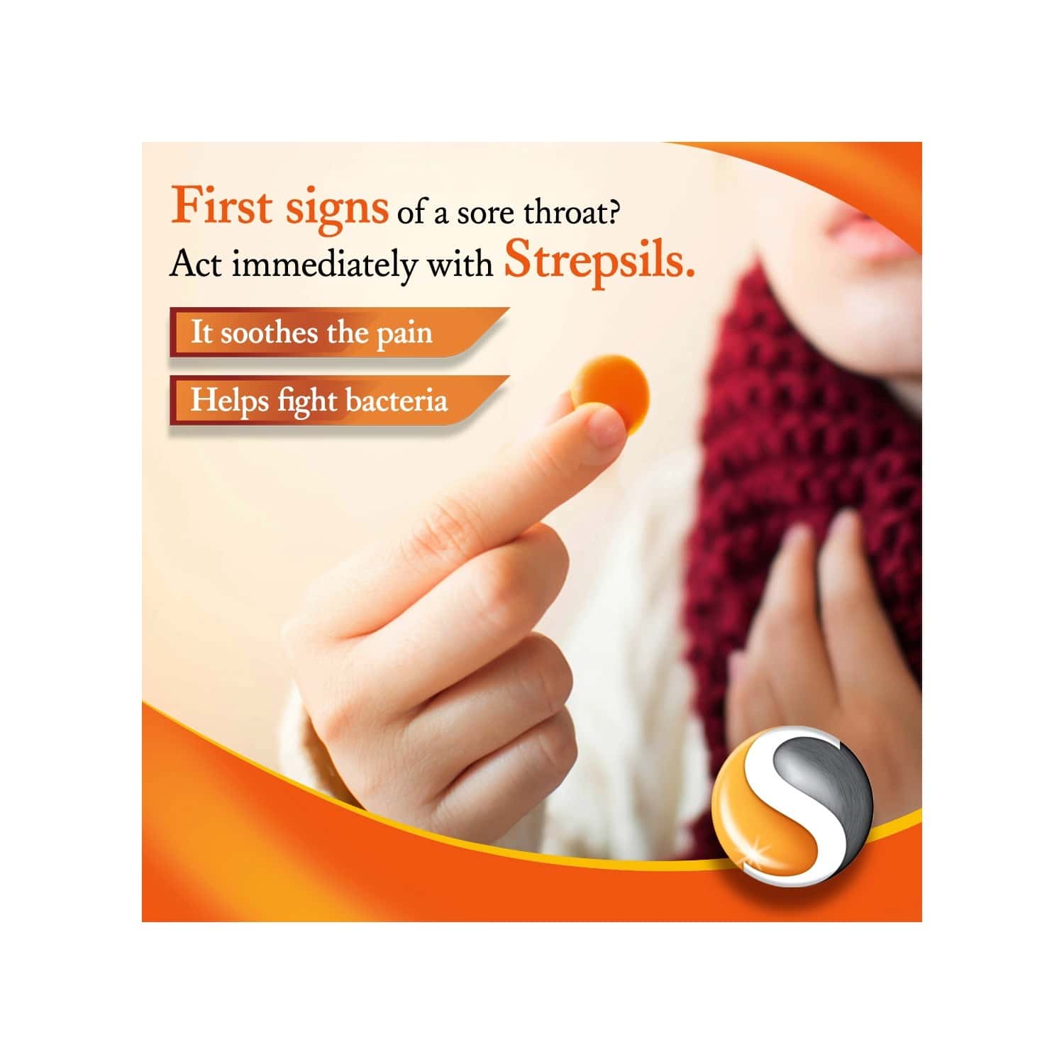 Buy Strepsils Medicated Orange Lozenges Jar Of 200 Online & Get Upto 60 ...