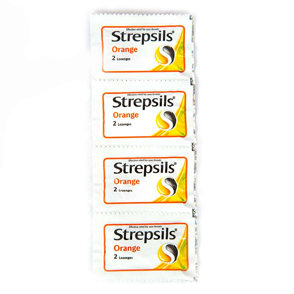 Buy Strepsils Medicated Orange Lozenges Jar Of 200 Online at Flat 18% ...