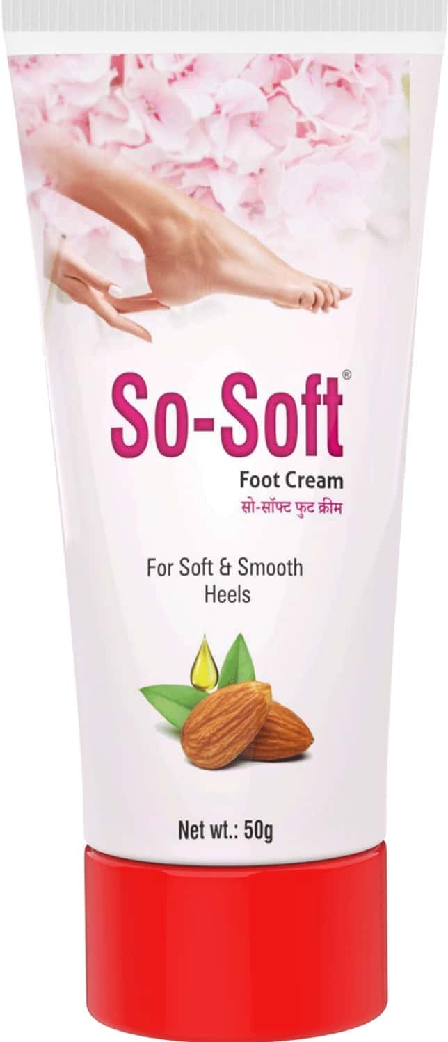 Buy SO SOFT CREAM FOOT CREAM 50GM Online & Get Upto 60% OFF at PharmEasy