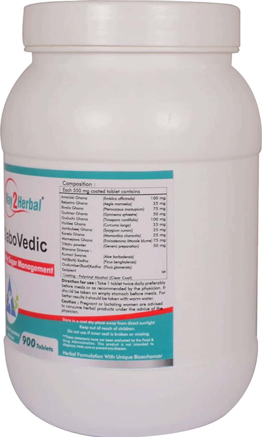 Buy WAY2HERBAL DIABOVEDIC - 900 TABLETS Online & Get Upto 60% OFF at ...