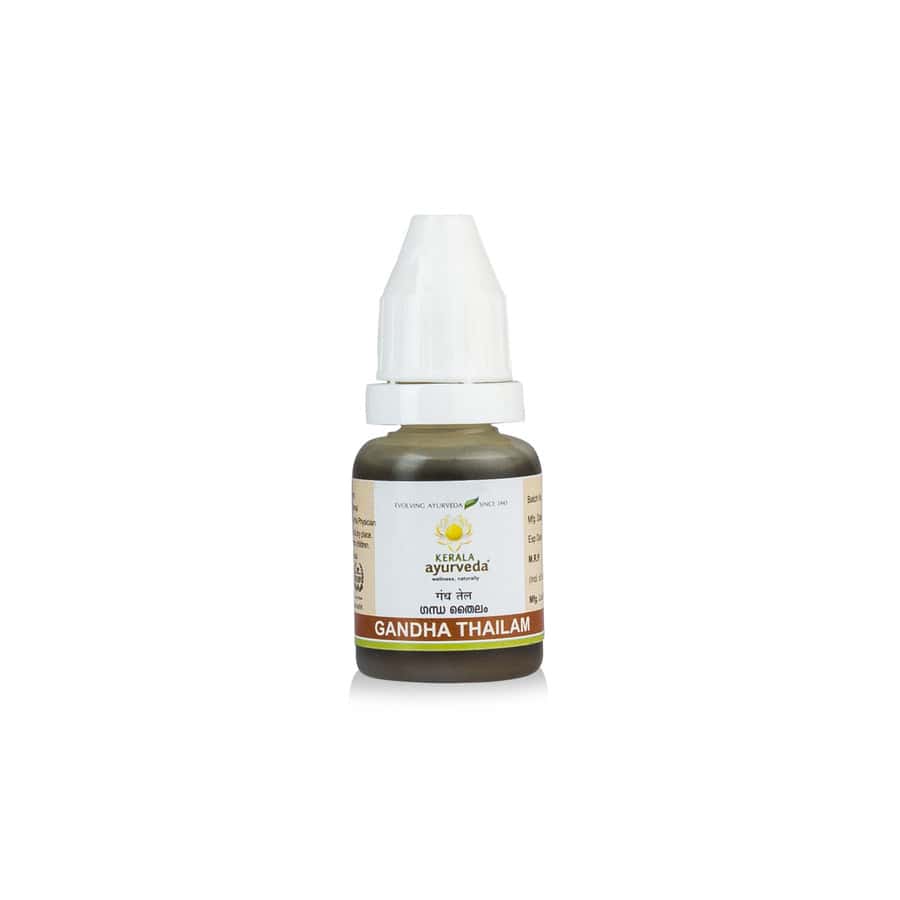 Buy KERALA AYURVEDA ANU THAILAM - 10 ML - PACK OF 4 Online & Get Upto ...