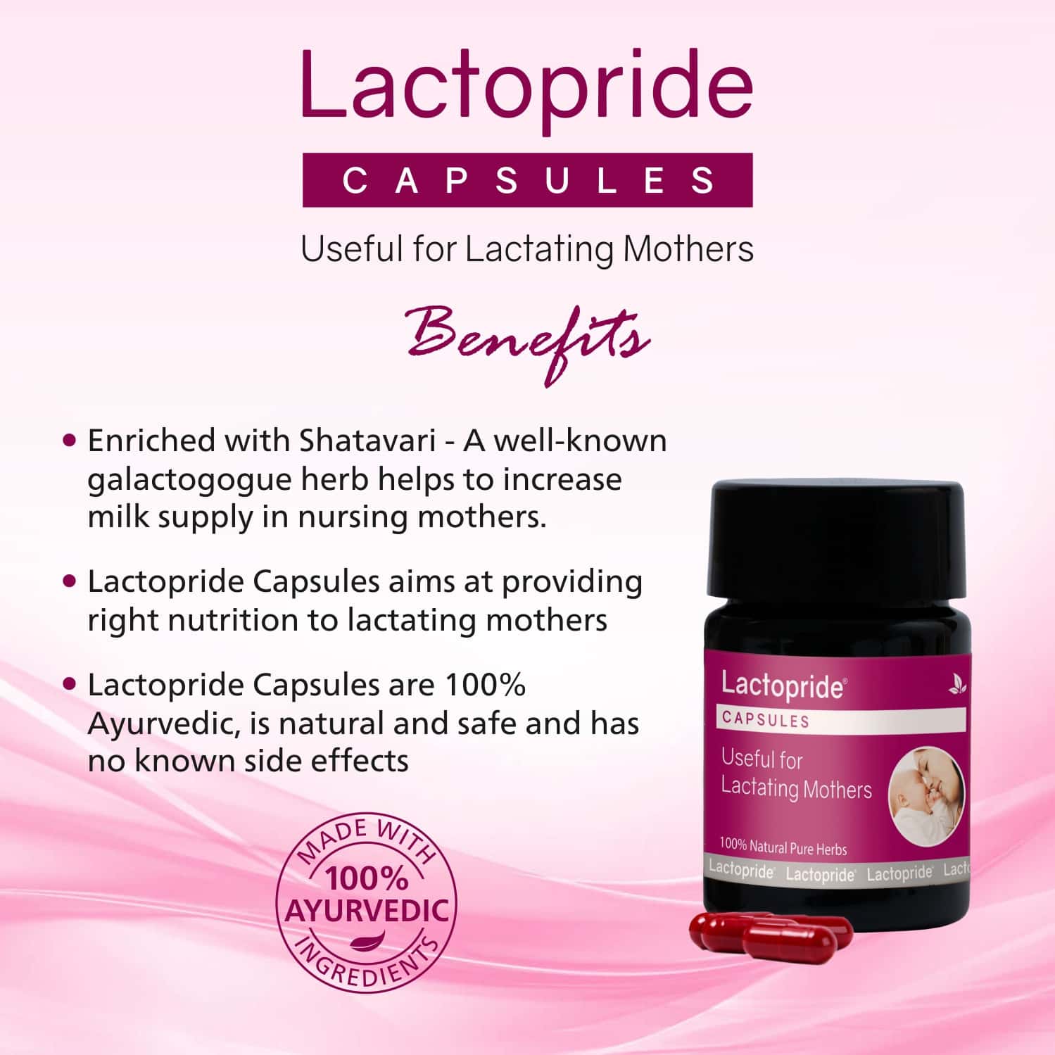 Buy LACTOPRIDE CAPSULES 10 CAPS | CARE FOR BREASTFEEDING MOTHER | PACK ...