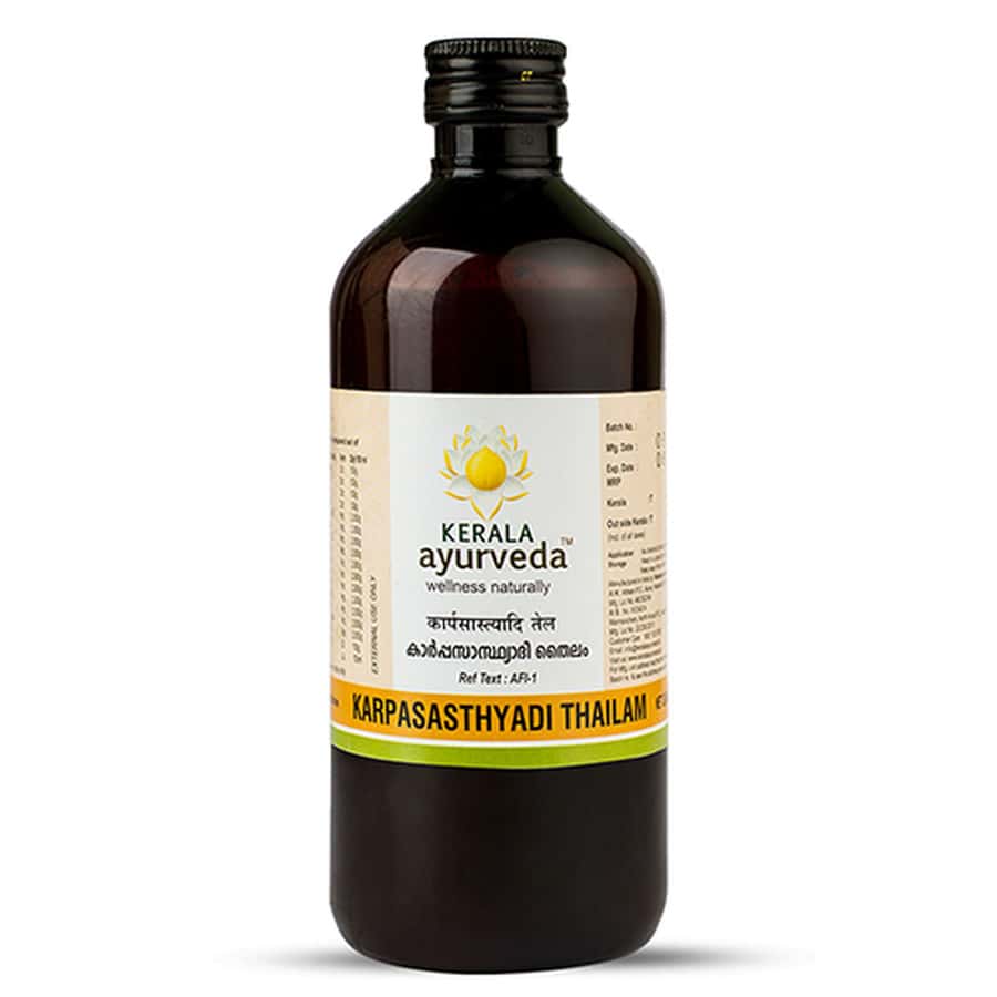 Buy KERALA AYURVEDA MAHANARAYANA THAILAM 450 ML X PACK OF 2 Online ...