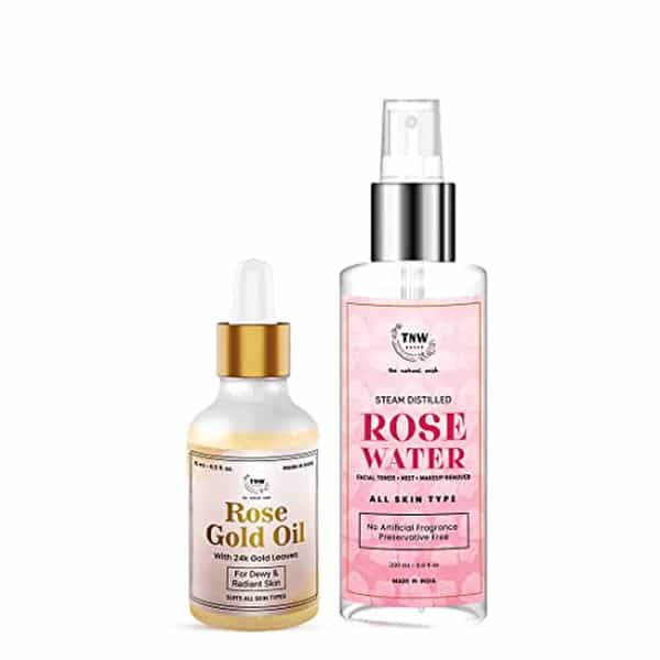 Buy TNW-THE NATURAL WASH SKINCARE COMBO WITH ROSE GOLD OIL & STEAM ...