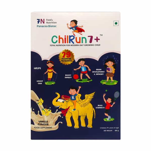 Buy CHILRUN 7+ VANILLA FLAVOUR TOTAL NUTRITION FOR MODERN DAY GROWING ...