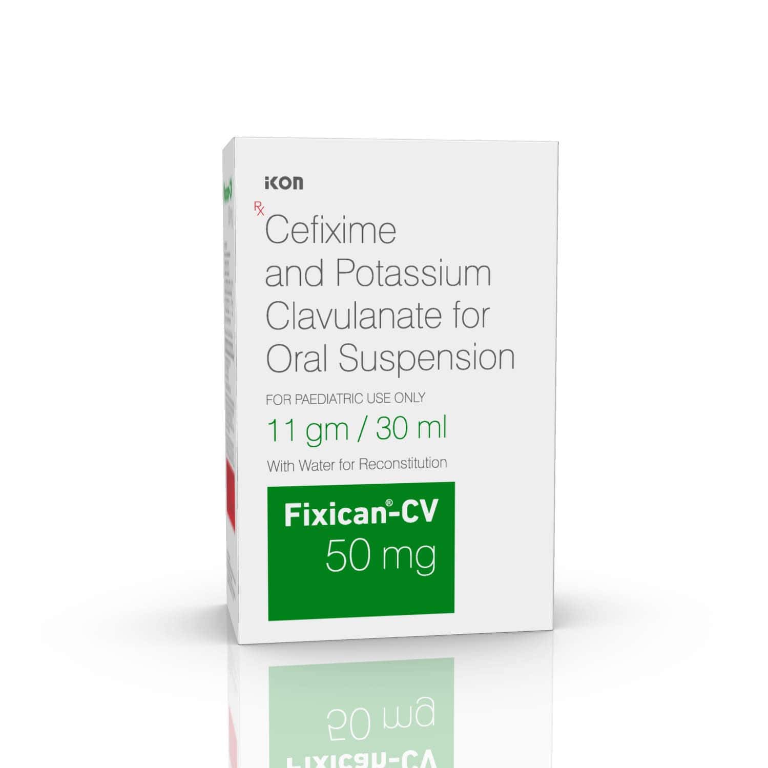 Buy Fixican Cv 50mg Bottle Of 30ml Dry Suspension Online at Flat 15% ...