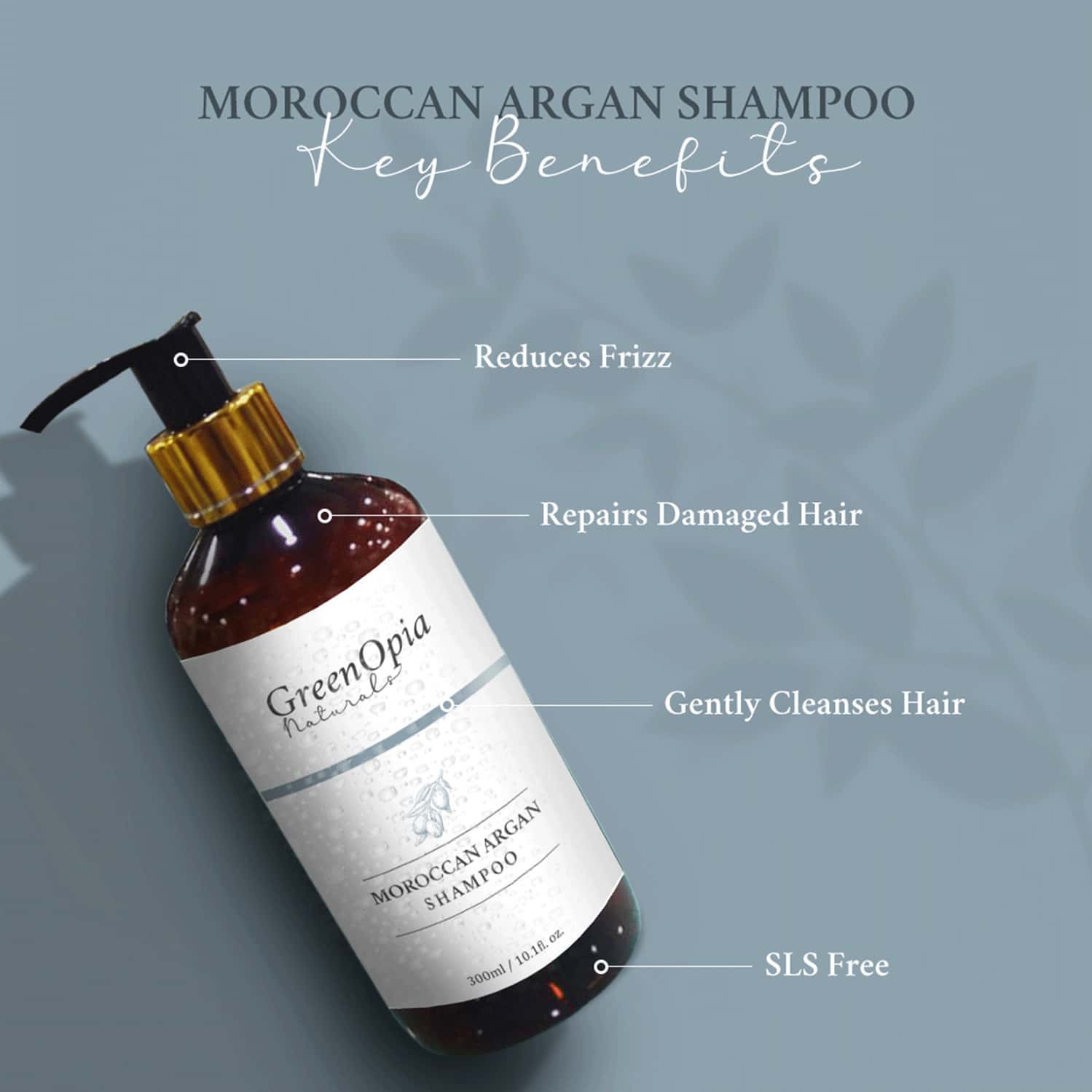 Buy MOROCCAN ARGAN OIL HAIR SHAMPOO (300ML) PACK OF 1 Online & Get Upto ...