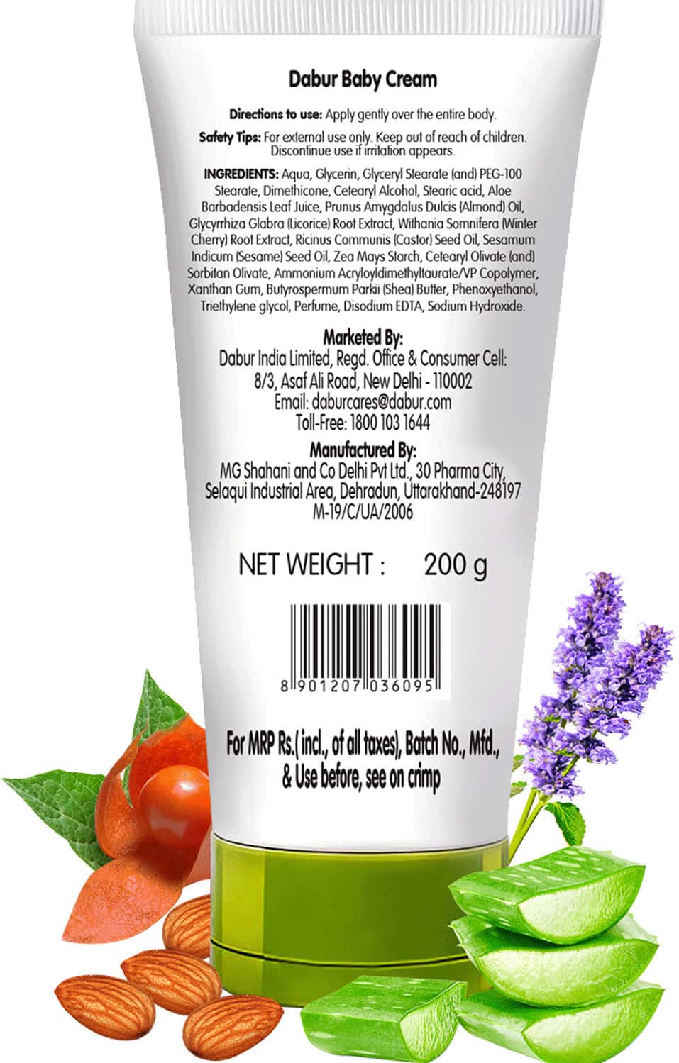 Buy DABUR BABY CREAM 200G Online & Get Upto 60% OFF at PharmEasy