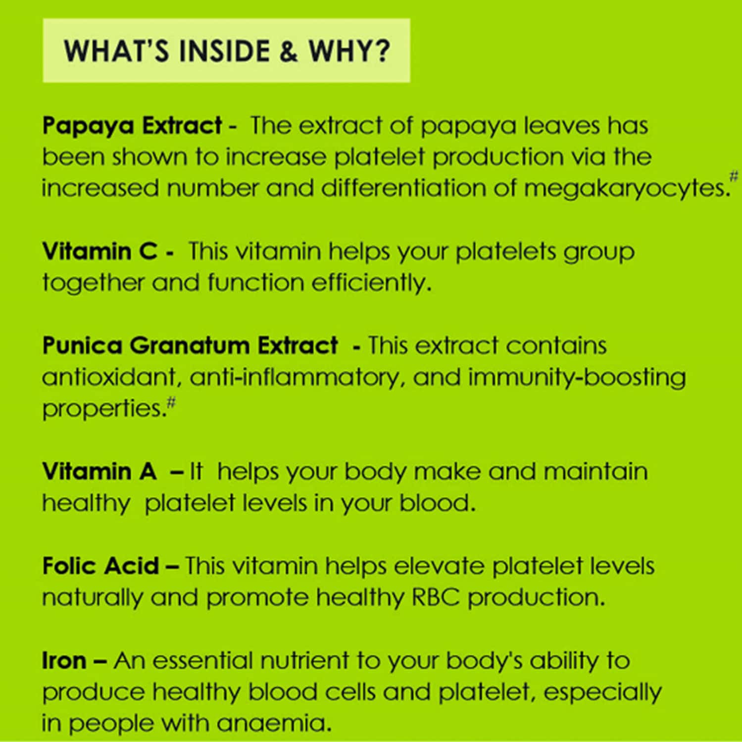 Buy MY NATURAL PLATELET SUPPORT (60 TABLETS) Online & Get Upto 60% OFF ...