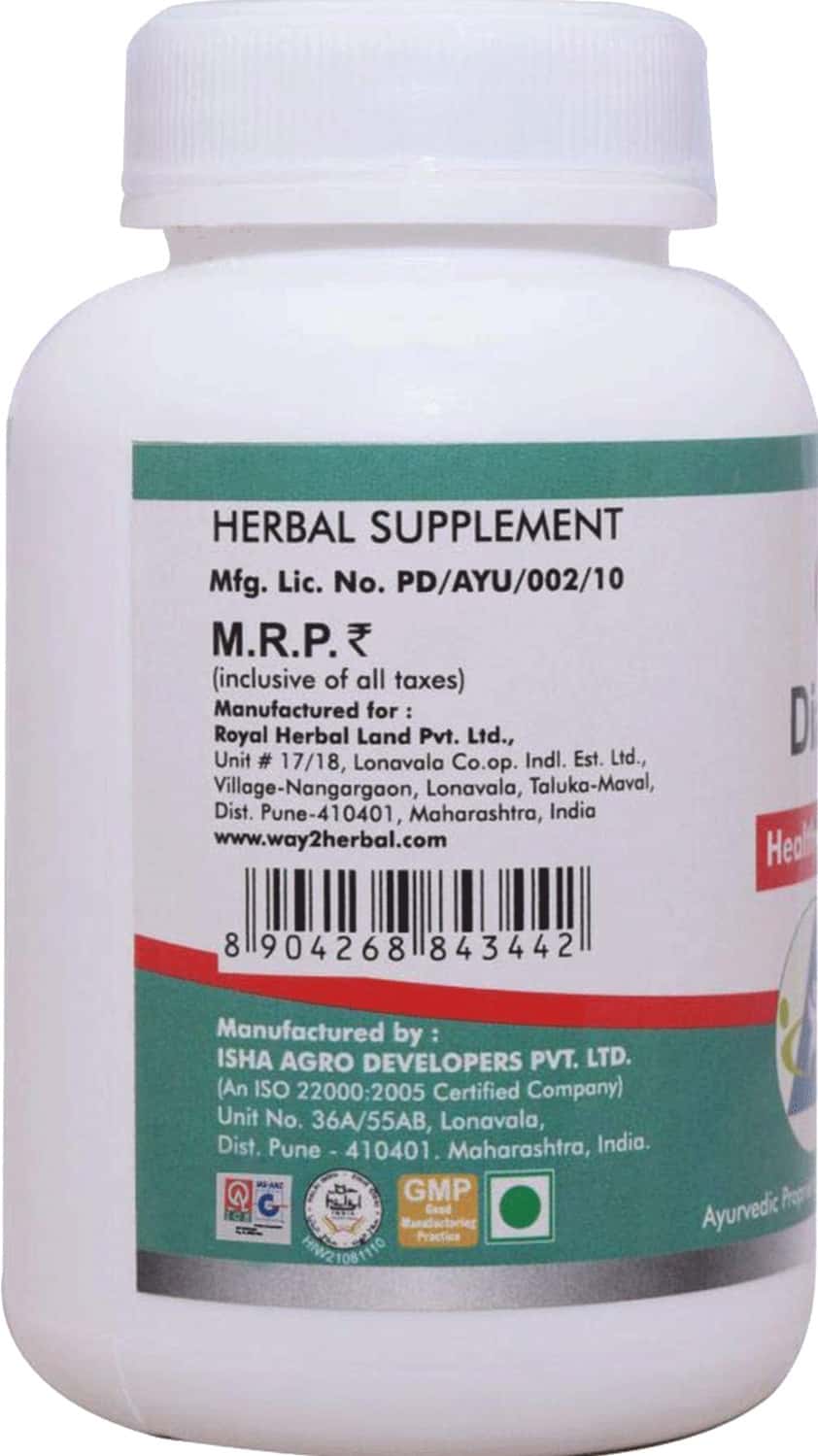 Buy WAY2HERBAL DIABO NORM 550MG - 60 TABLETS Online & Get Upto 60% OFF ...