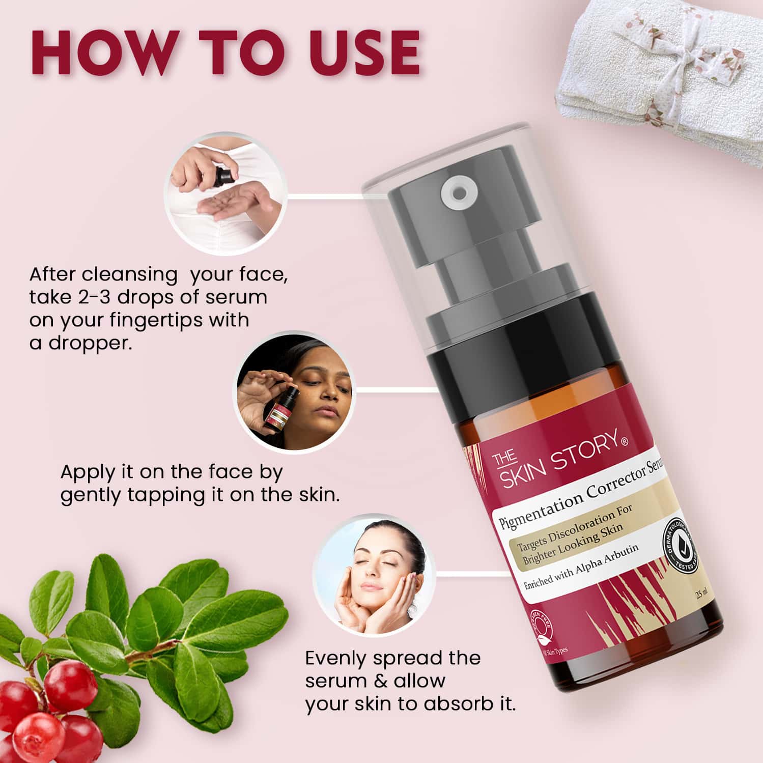 Buy THE SKIN STORY PIGMENTATION CORRECTOR SERUM, 25ML Online & Get Upto ...