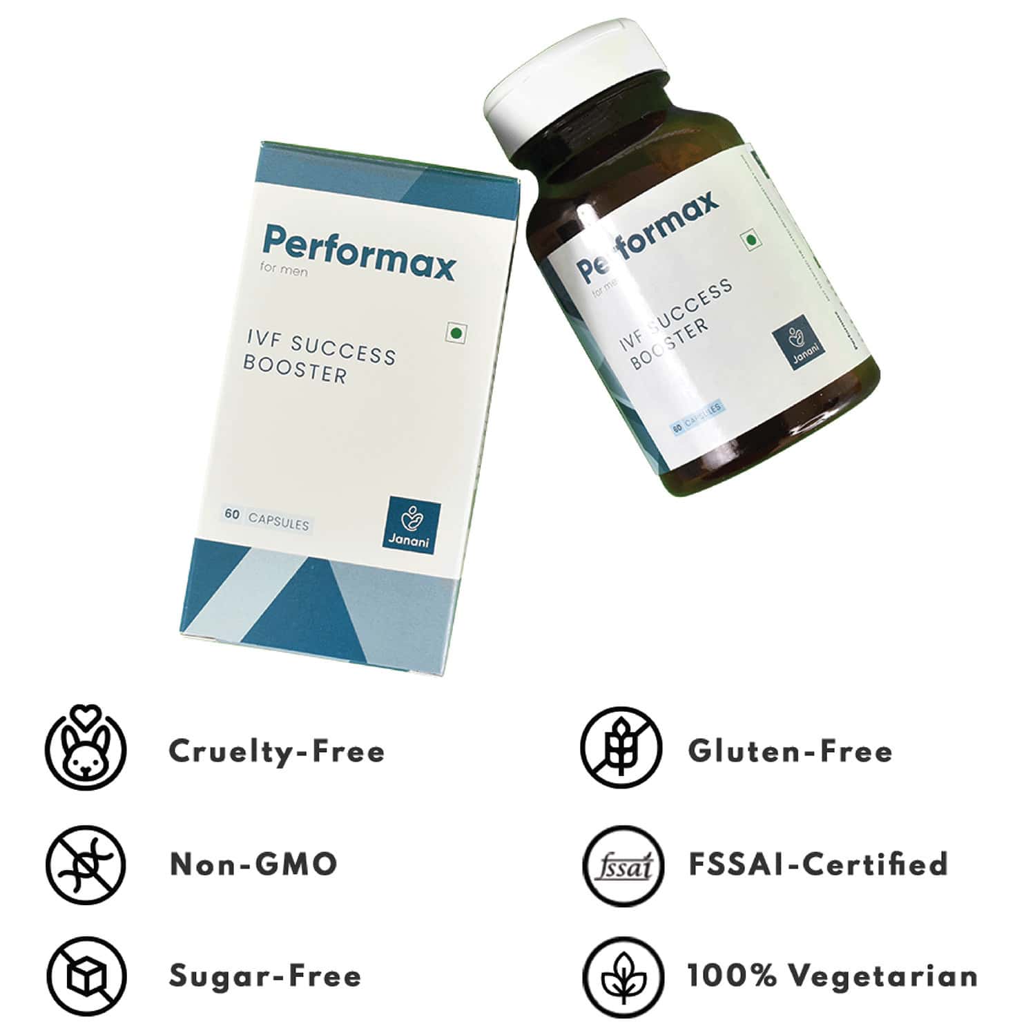 Buy JANANI IVF SUCCESS BOOSTER- 60 TABLETS Online & Get Upto 60% OFF at ...