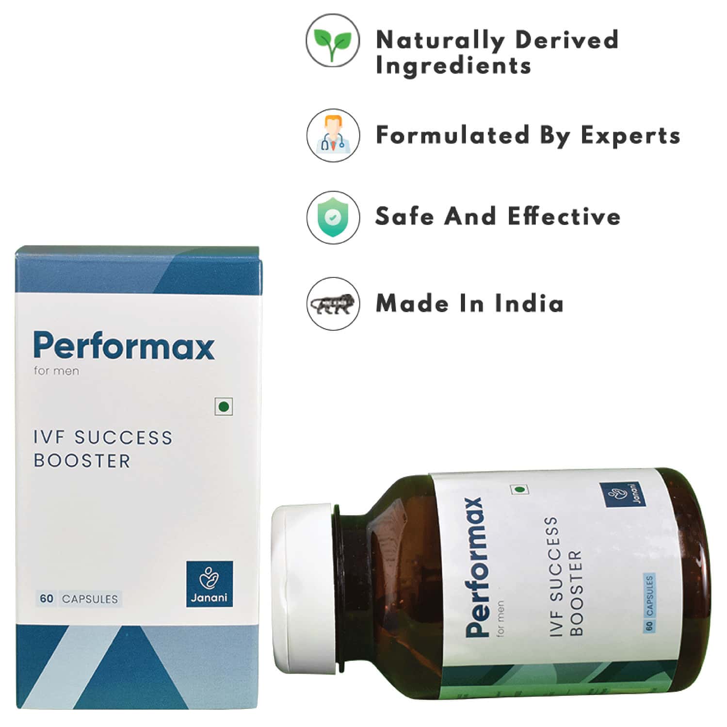Buy JANANI IVF SUCCESS BOOSTER- 60 TABLETS Online & Get Upto 60% OFF at ...