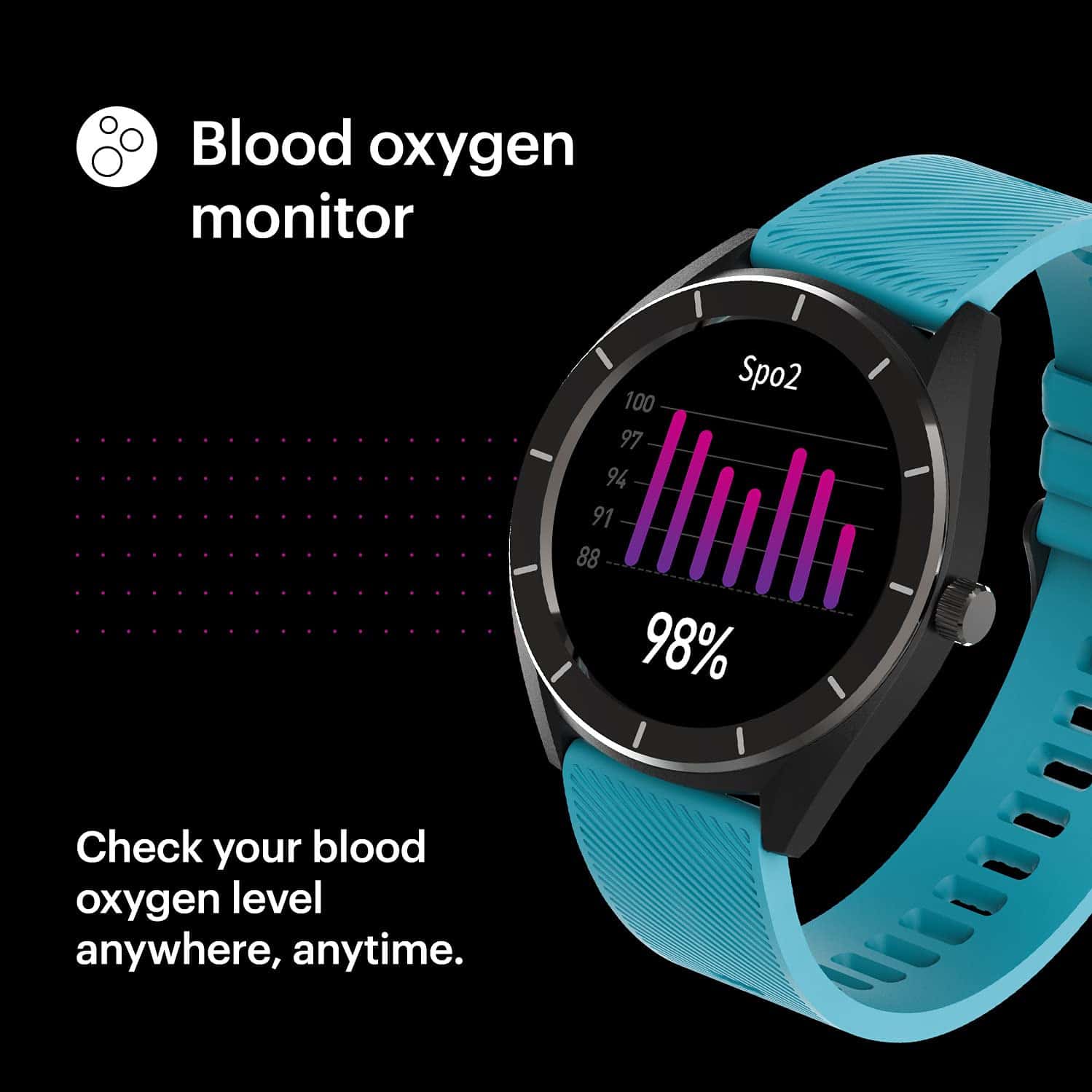 Buy NOISE NOISEFIT ENDURE SMARTWATCH (TEAL GREEN) Online & Get Upto 60% ...