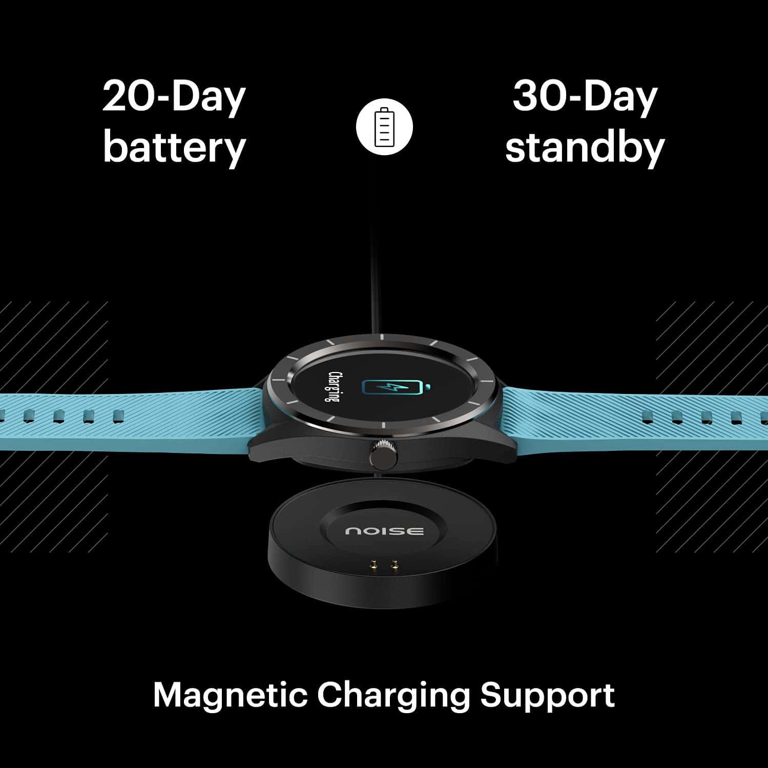 Buy NOISE NOISEFIT ENDURE SMARTWATCH (TEAL GREEN) Online & Get Upto 60% ...