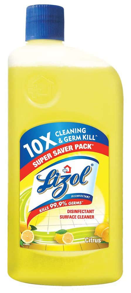Buy Lizol Citrus Disinfectant Floor Cleaner Liquid Bottle Of 975 Ml ...