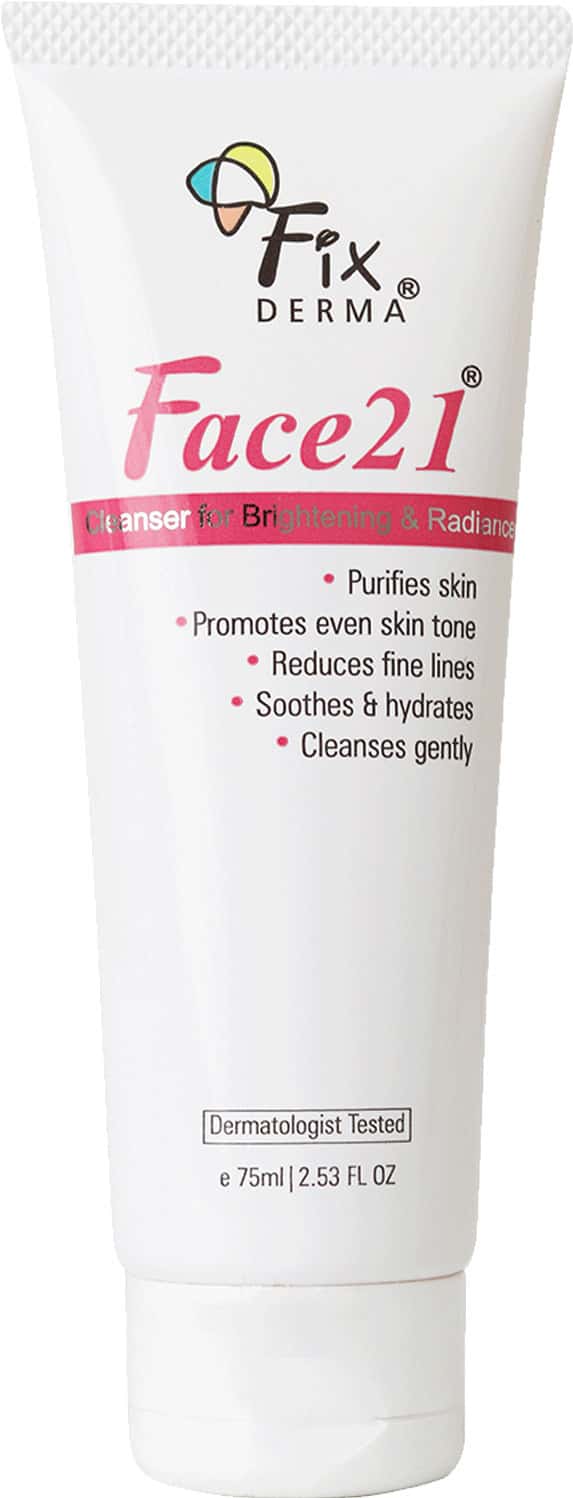 Buy FIXDERMA FACE 21 CLEANSER 75ML Online & Get Upto 60% OFF at PharmEasy