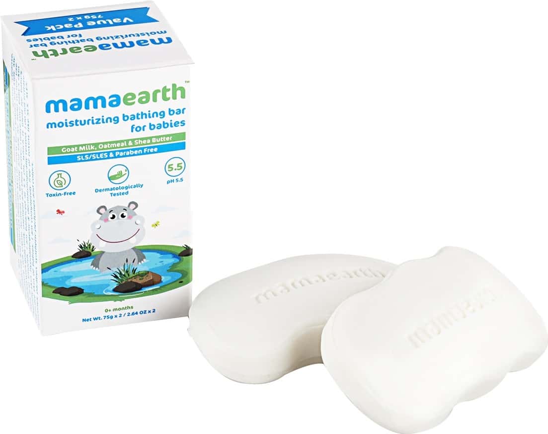 Buy MAMAEARTH BABY SOAP (PACK OF 4) BOX OF 300 G Online & Get Upto 60% ...