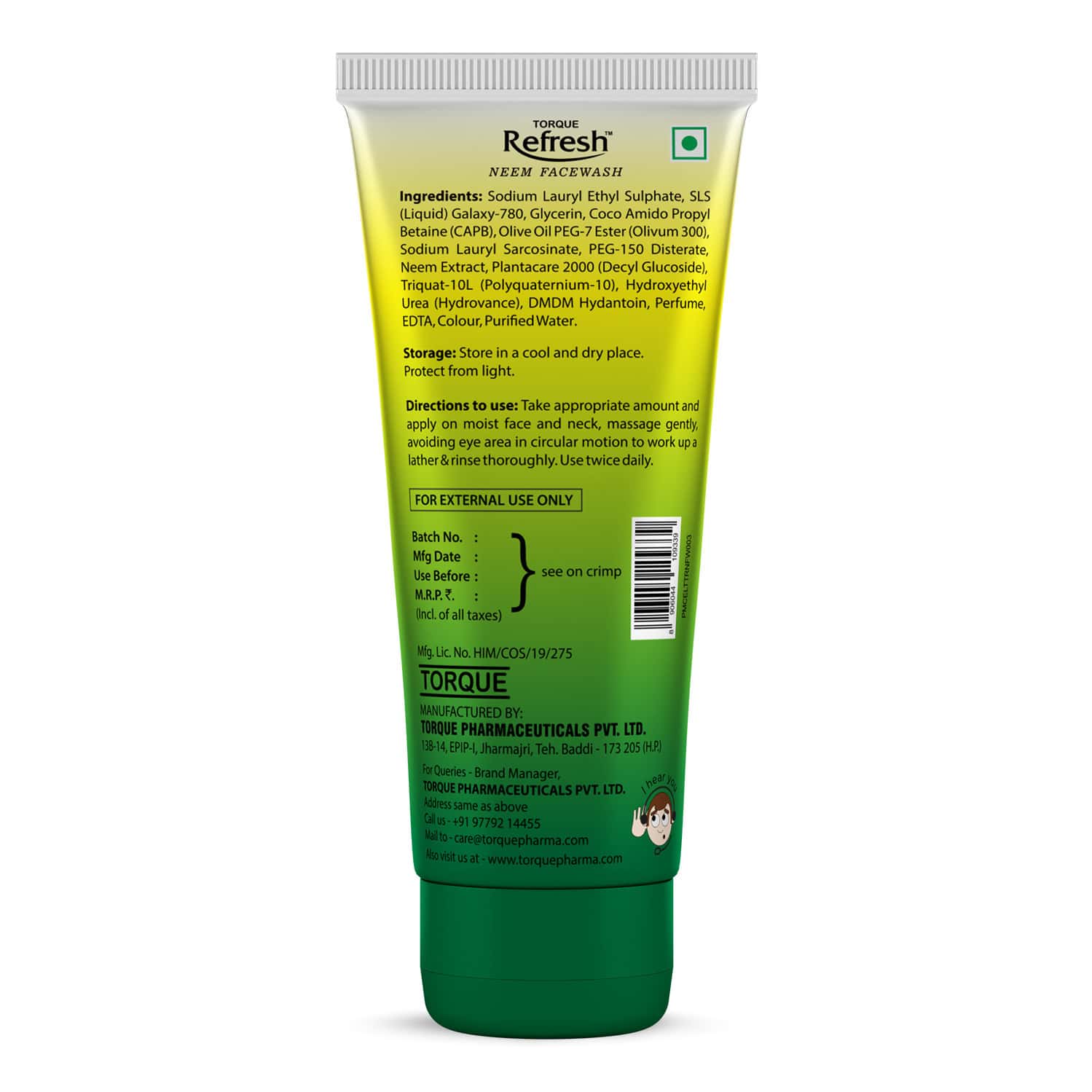 Buy REFRESH NEEM FACE WASH 50ML, PACK OF 6 Online & Get Upto 60% OFF at ...