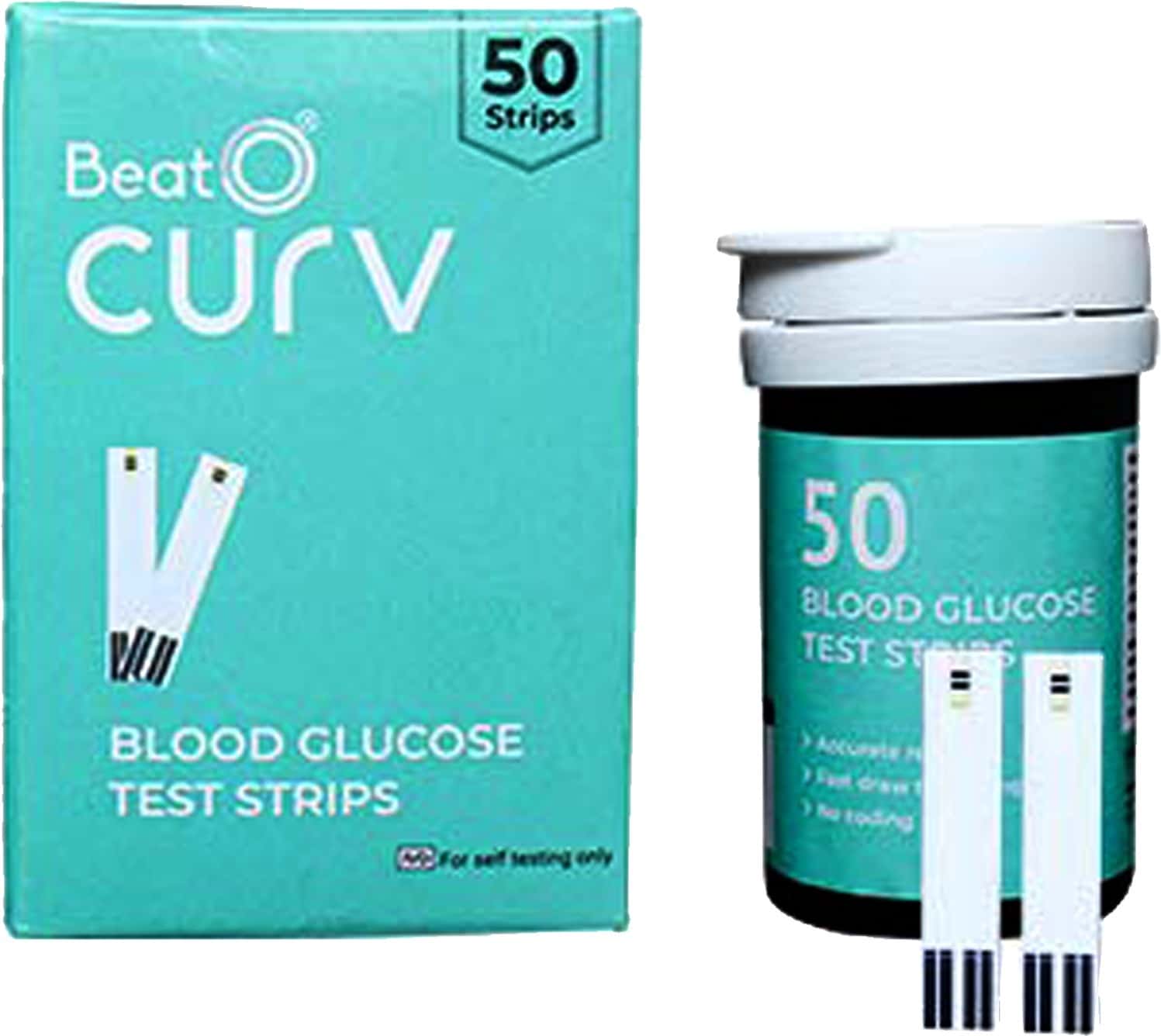 Buy BEATO CURV - BLOOD GLUCOSE 50 TEST STRIPS Online & Get Upto 60% OFF ...
