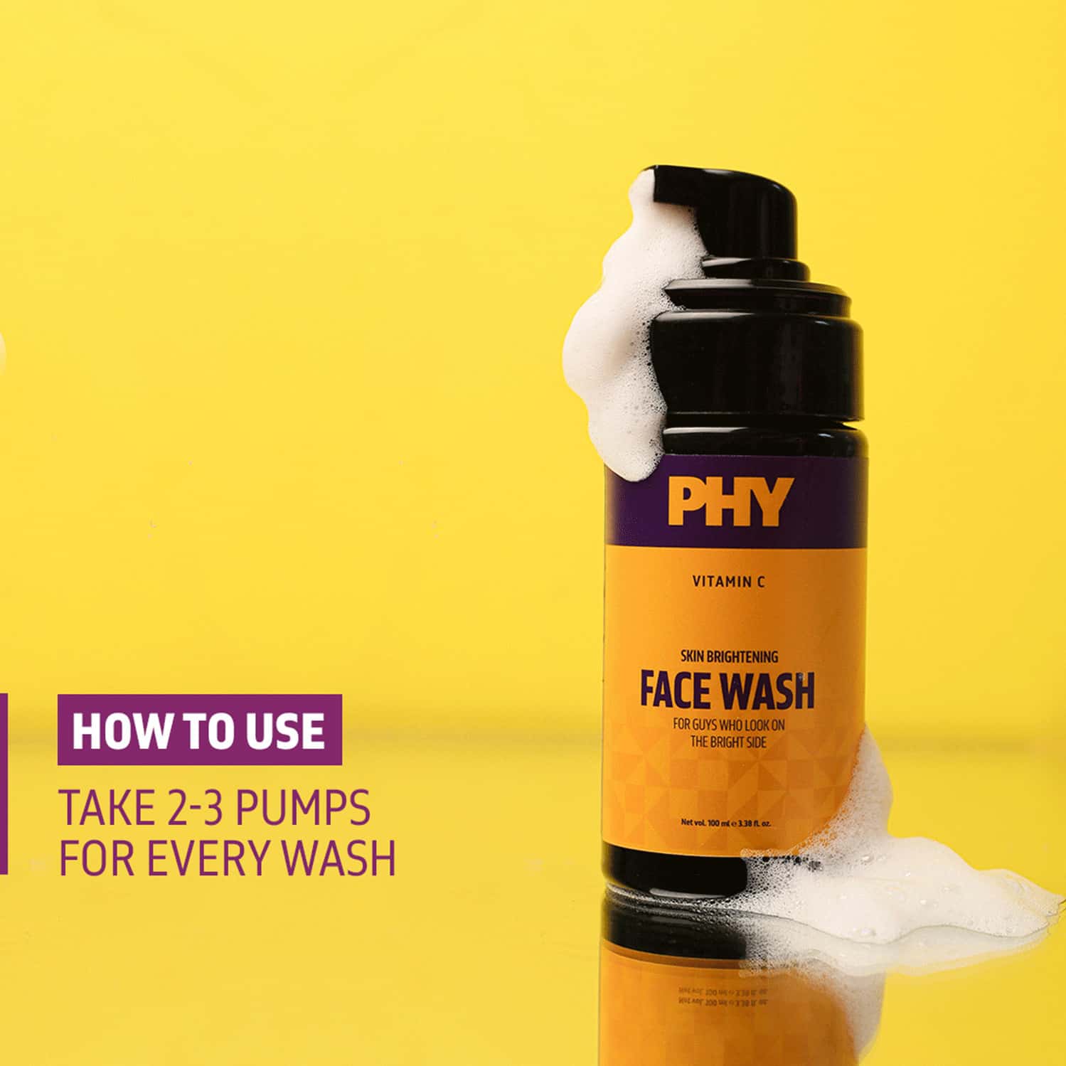 Buy PHY SKIN BRIGHTENING FACE WASH VITAMIN C 100ML Online & Get Upto 60 ...