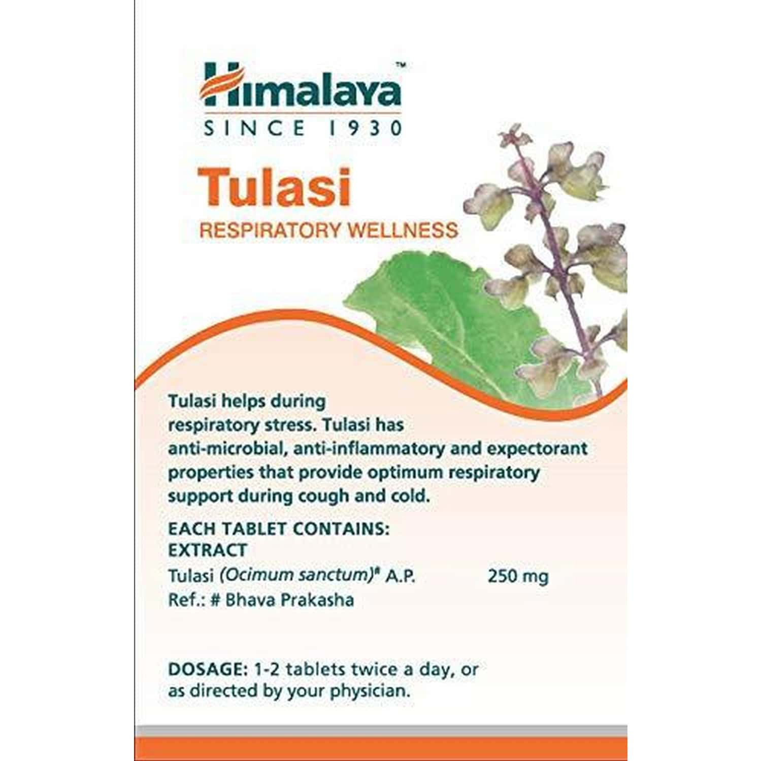 Buy HIMALAYA TULASI RESPIRATORY WELLNESS RELIEVES COUGH & COLD (300 ...