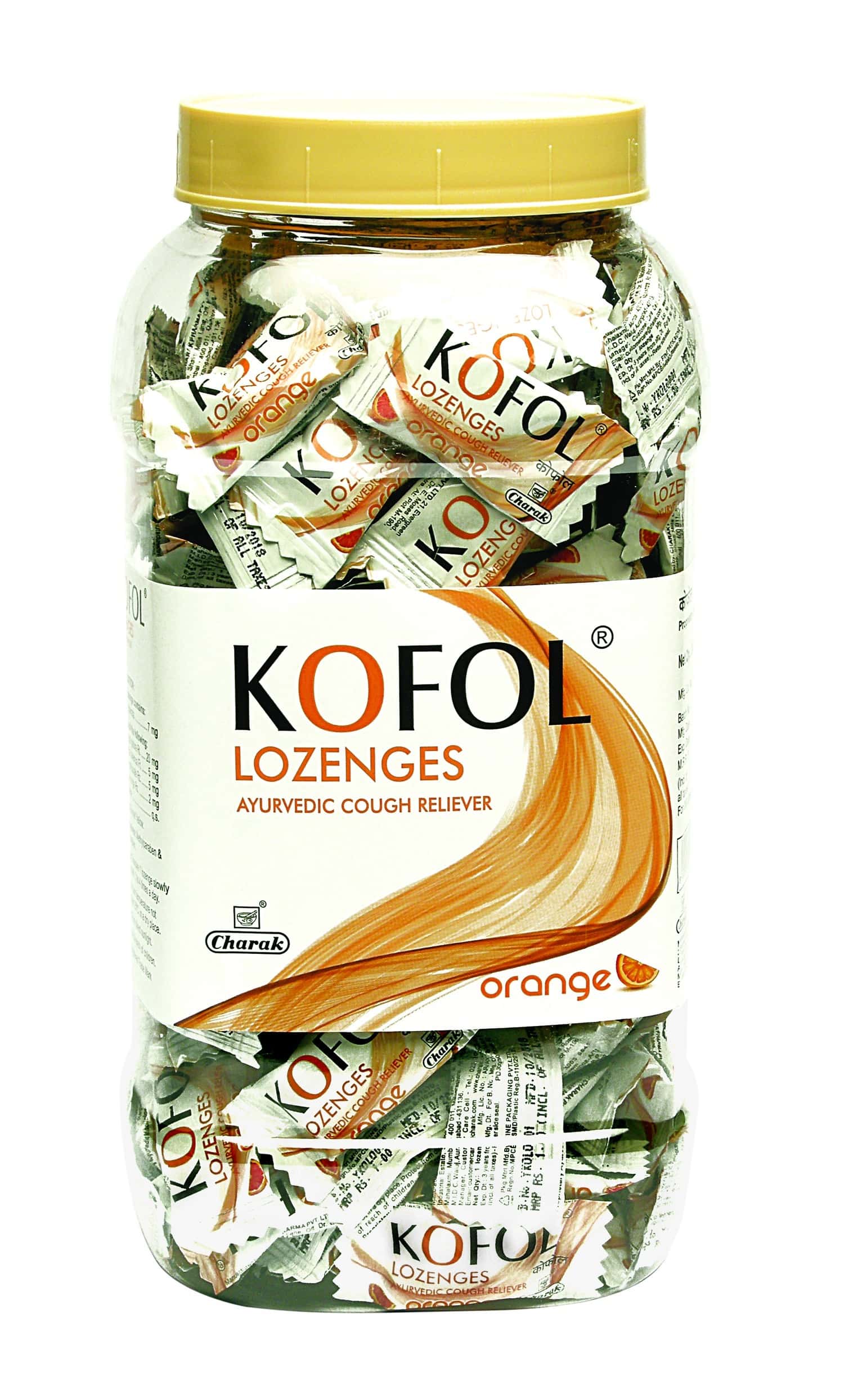 Buy Kofol Orange Lozenges Jar Of 200 Online at Flat 18% OFF* | PharmEasy