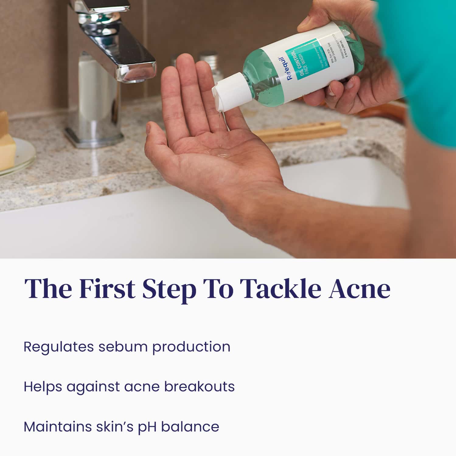 Buy RE'EQUIL OIL CONTROL & ANTI-ACNE FACE WASH 200ML Online & Get Upto 60% OFF at PharmEasy