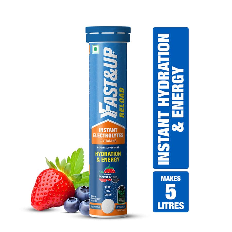 Buy FAST&UP RELOAD HYDRATION WITH ELECTROLYTES- 20 EFFERVESCENT TABLETS ...