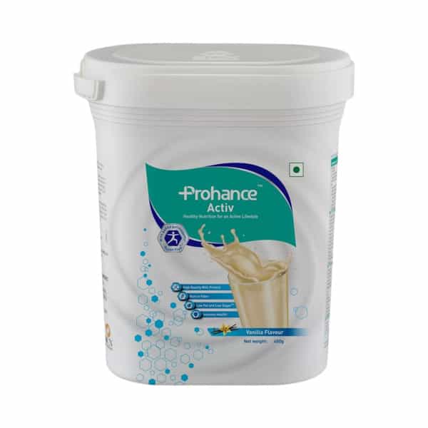 Buy PROHANCE D DIABETES CARE VANILLA FLAVOUR SUGAR FREE JAR OF 400GM ...