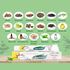 Buy DR. MOREPEN ACTIVE SMILE | TUBE | HERBAL TOOTHPASTE | 100 GM | FREE ...