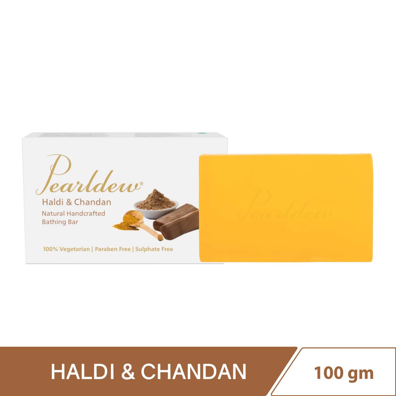 Buy PEARLDEW HALDI CHANDAN SKIN NOURISHING BAR - 100 GM | PH BALANCED ...