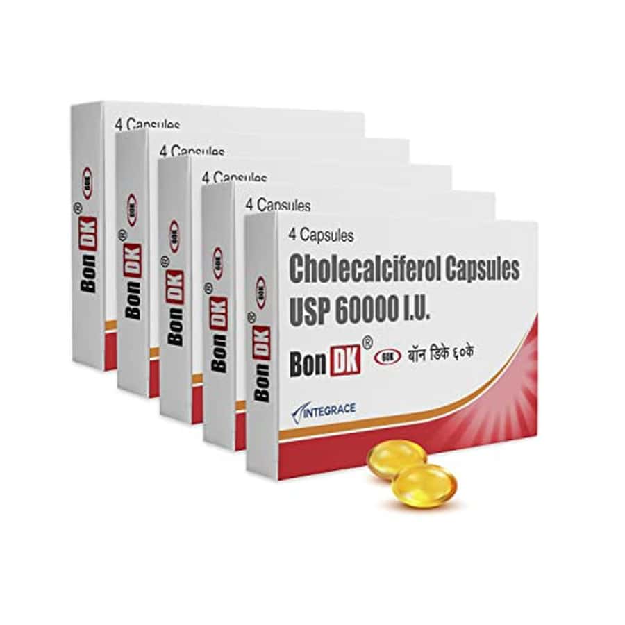 Buy BON DK 60K STRIP OF 4 CAPSULES Online & Get Upto 60% OFF at PharmEasy