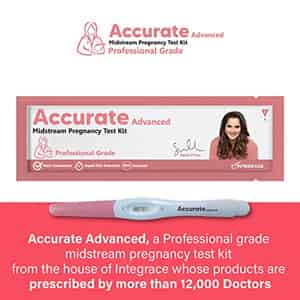 Buy ACCURATE ADVANCED (PACK OF 5) | ONE STEP MIDSTREAM URINE HCG ...